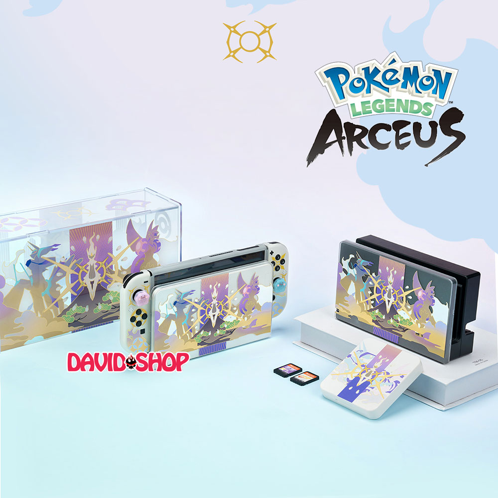 Bộ phụ kiện bảo vệ Pokémon Legends: Arceus (GeekShare) - Nintendo Switch OLED, V1, V2 – David ...