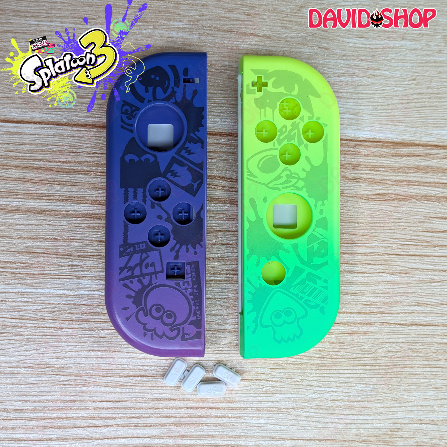Vỏ Joy-Con Splatoon 3 chất lượng cao dùng thay thế, sửa chữa - Nintendo ...