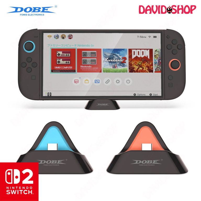 Dock sạc máy nhỏ gọn, di động hãng DOBE - Nintendo Switch 2 (TNS-3170) – David Shop - Chuyên phụ ...